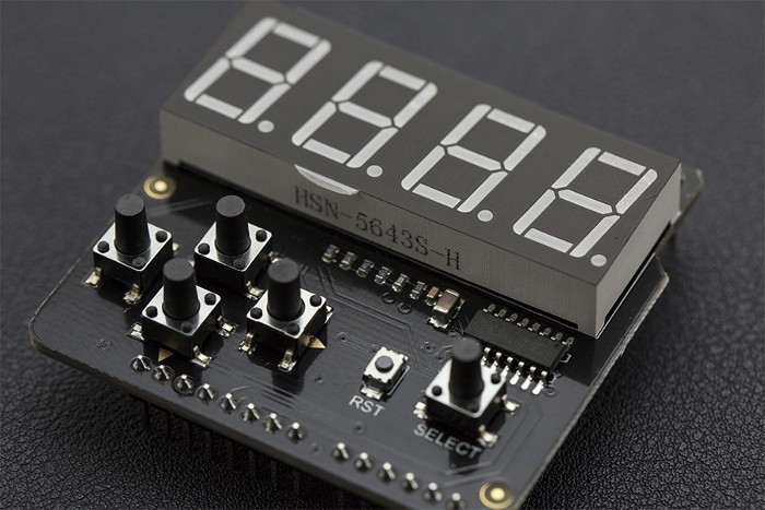 DFRobot LED Keypad Shield - nakładka dla Arduino Sklep Botland DFRobot LED Keypad Shield - nakładka dla Arduino Sklep Botland