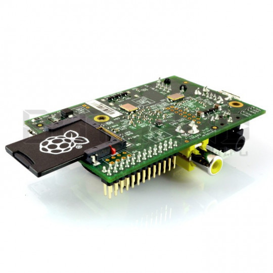 Raspberry Pi Model B 512MB RAM z kartą pamięci + Botland - Sklep dla ...