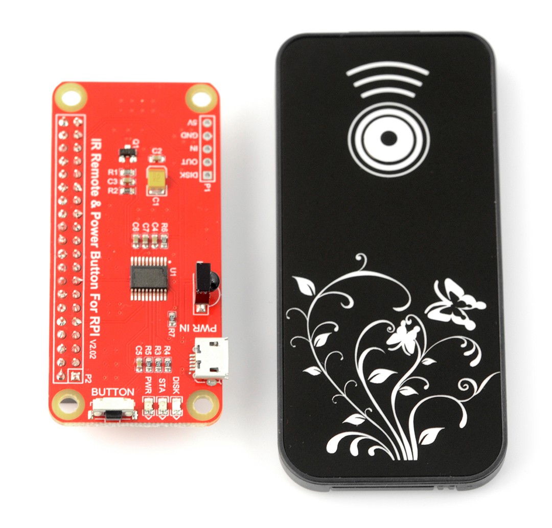 IR Hat + pilot - nakładka Raspberry Pi v2 Sklep Botland