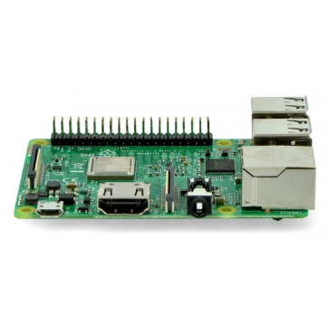 Raspberry Pi 3 model B WiFi Bluetooth 1GB RAM Botland - Sklep dla robotyków