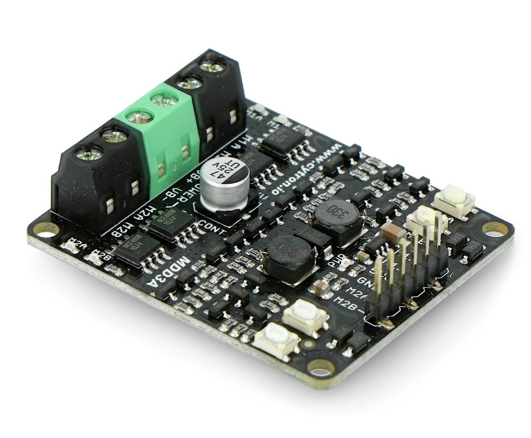 Cytron MDD3A - dwukanałowy sterownik silników DC Botland - Sklep dla ...